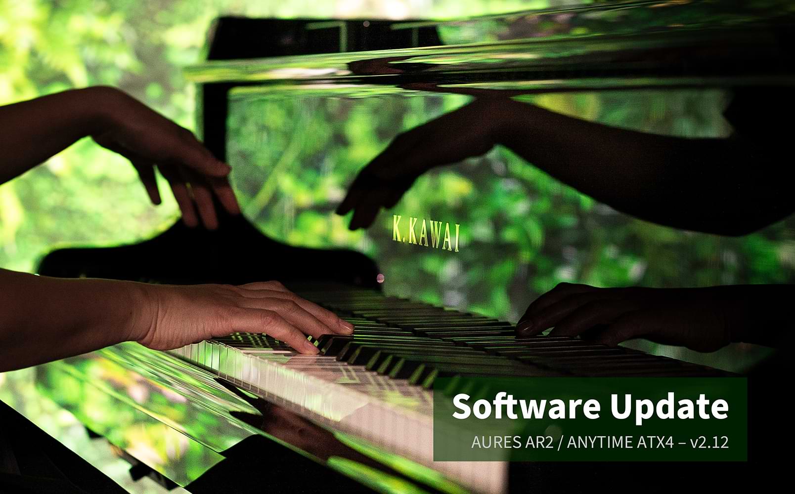 AnyTime ATX4 & AURES AR2 hybrid pianos software update v2.12 released ...