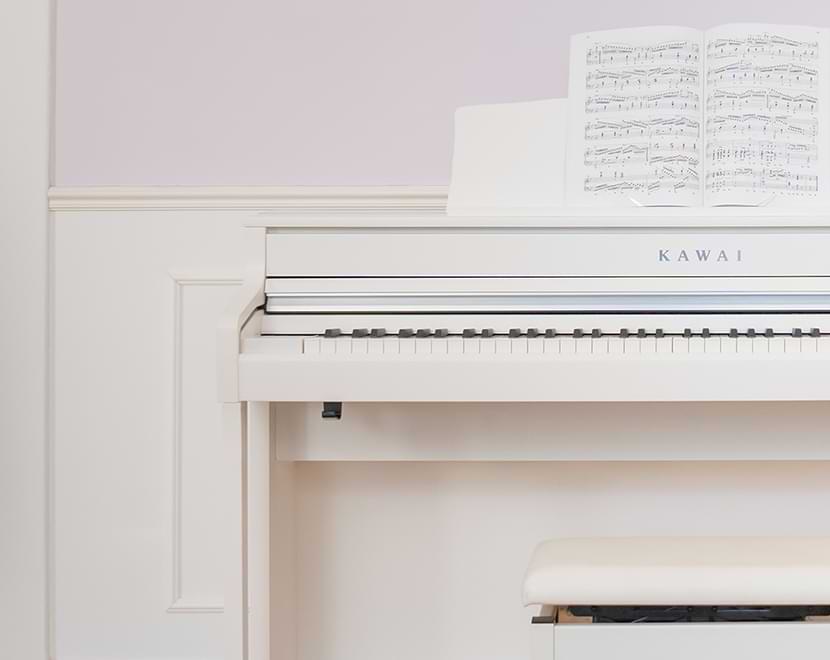Kawai Concert Artist CA501 Digital Piano in Satin White - Richard ...